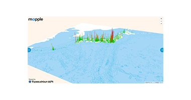 エリアマーケティングシステムを直感的に体験できる「TerraMap APIを使ってみた」をマップルラボで12月8日に公開。